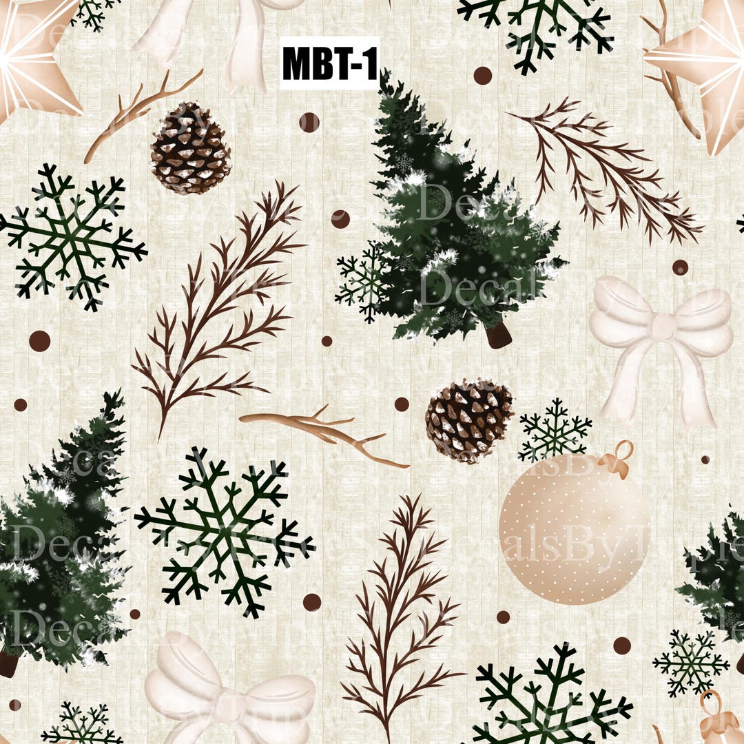 MERRY and BRIGHT TREES Clear Cast or White Vinyl Sheets - Etsy