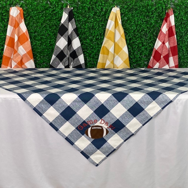 Buffalo Plaid Tablecloth - Etsy