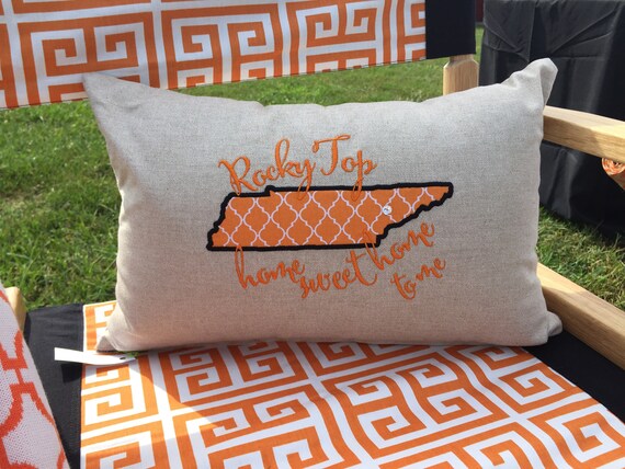 Tennessee Home Sweet Home Pillow Rocky Top Pillow | Etsy