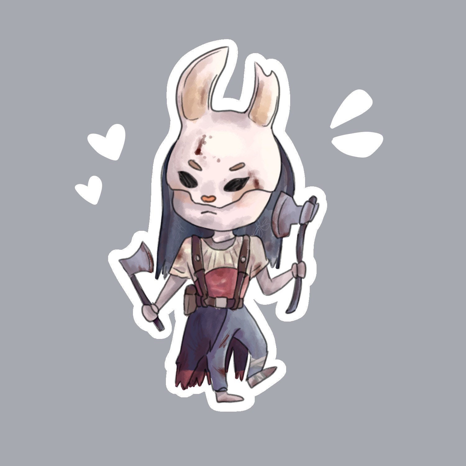 Killer Cuties Glossy Vinyl Stickers Dead By Daylight Stickers Paper ...