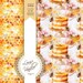 Honey Bee Digital Paper SEAMLESS, Spring Vintage Papers, Scrapbooking ...