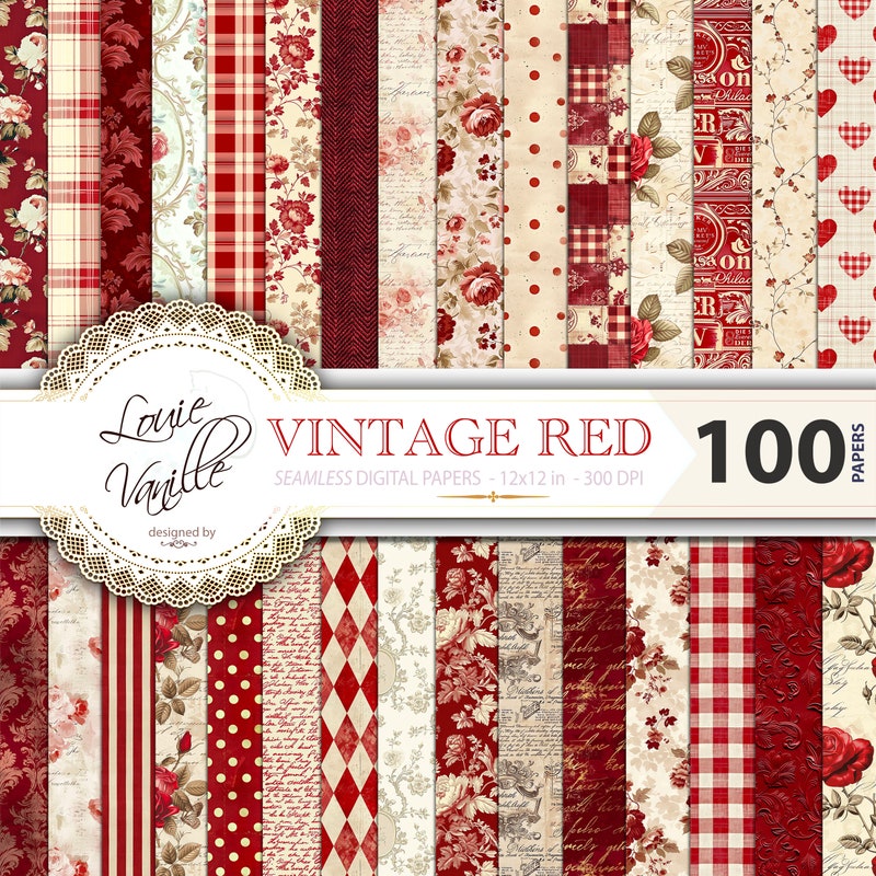 Red Wallpaper Download - Etsy