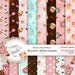 Tea Party Digital Paper Pack, Cupcake Digital Paper, Tea Party ...