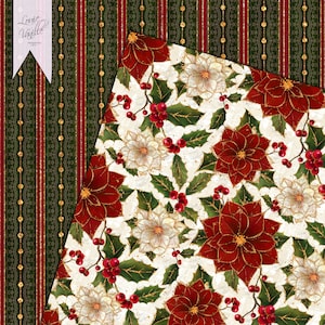 Christmas Digital Papers, Seamless Digital Background, Instant Download ...