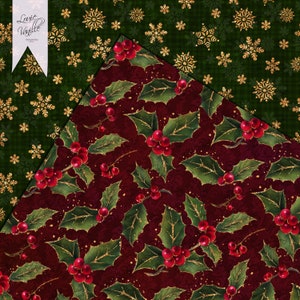 Christmas Digital Papers, Seamless Digital Background, Instant Download ...