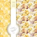 Lemon Dessert Digital Paper Pack, SEAMLESS Lemon Background Paper Set ...