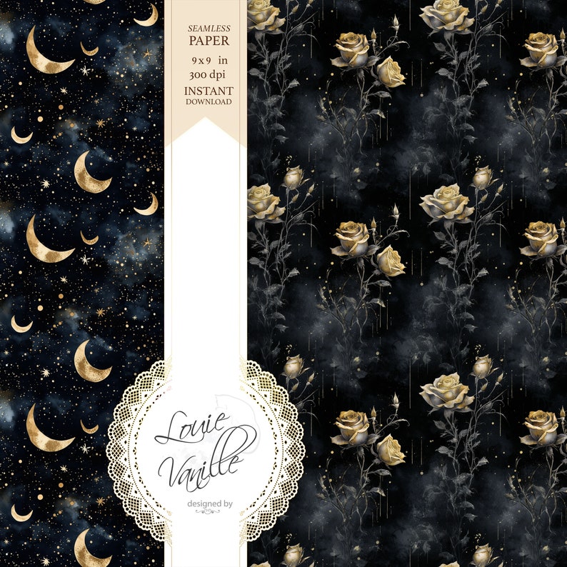 Witch Digital Paper Pack, Halloween SEAMLESS Background Paper Set ...