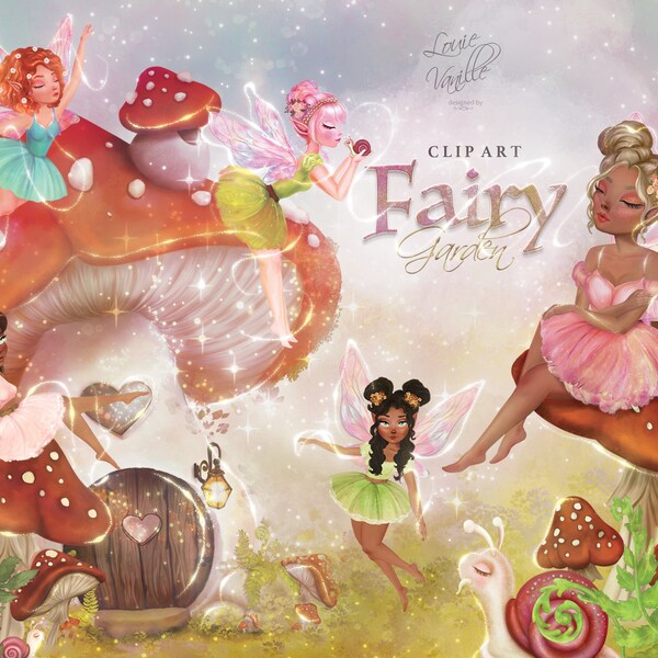 Fairy Clip Art - Etsy