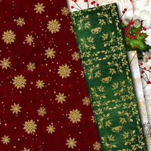 Golden Christmas Digital Paper, Christmas Digital Paper, Christmas ...