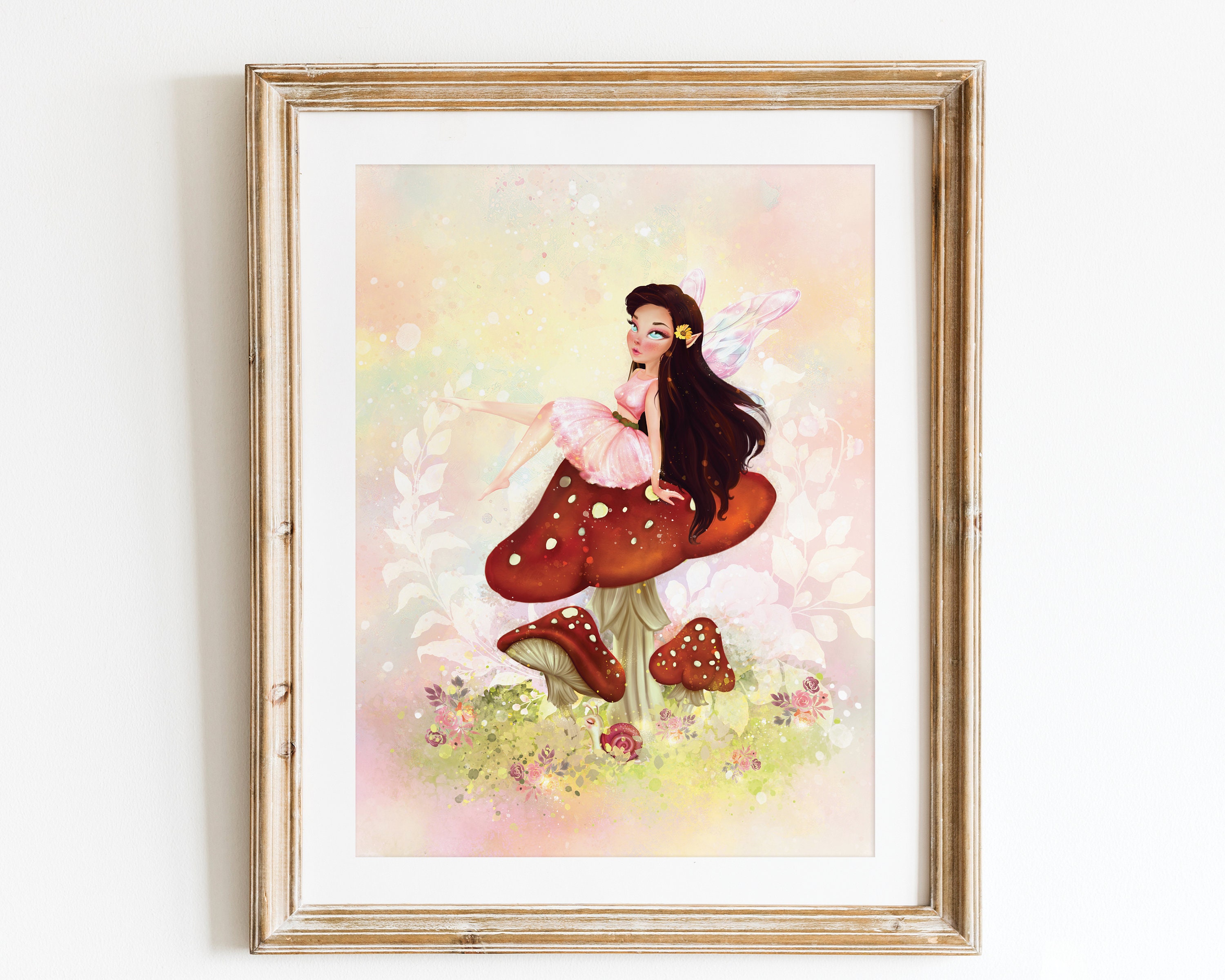 Fairy Digital Print Fairy Nursery Print Nursery Decor - Etsy