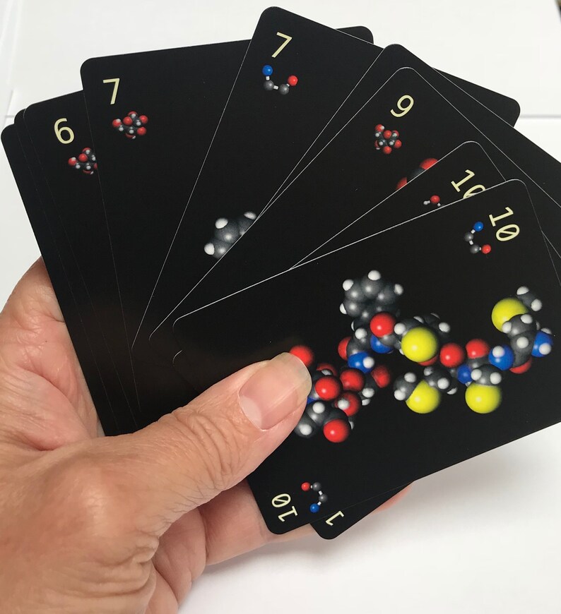 Biochemi™ Macromolecule 52 Card Deck for Playing Card Games - Have Fun ...