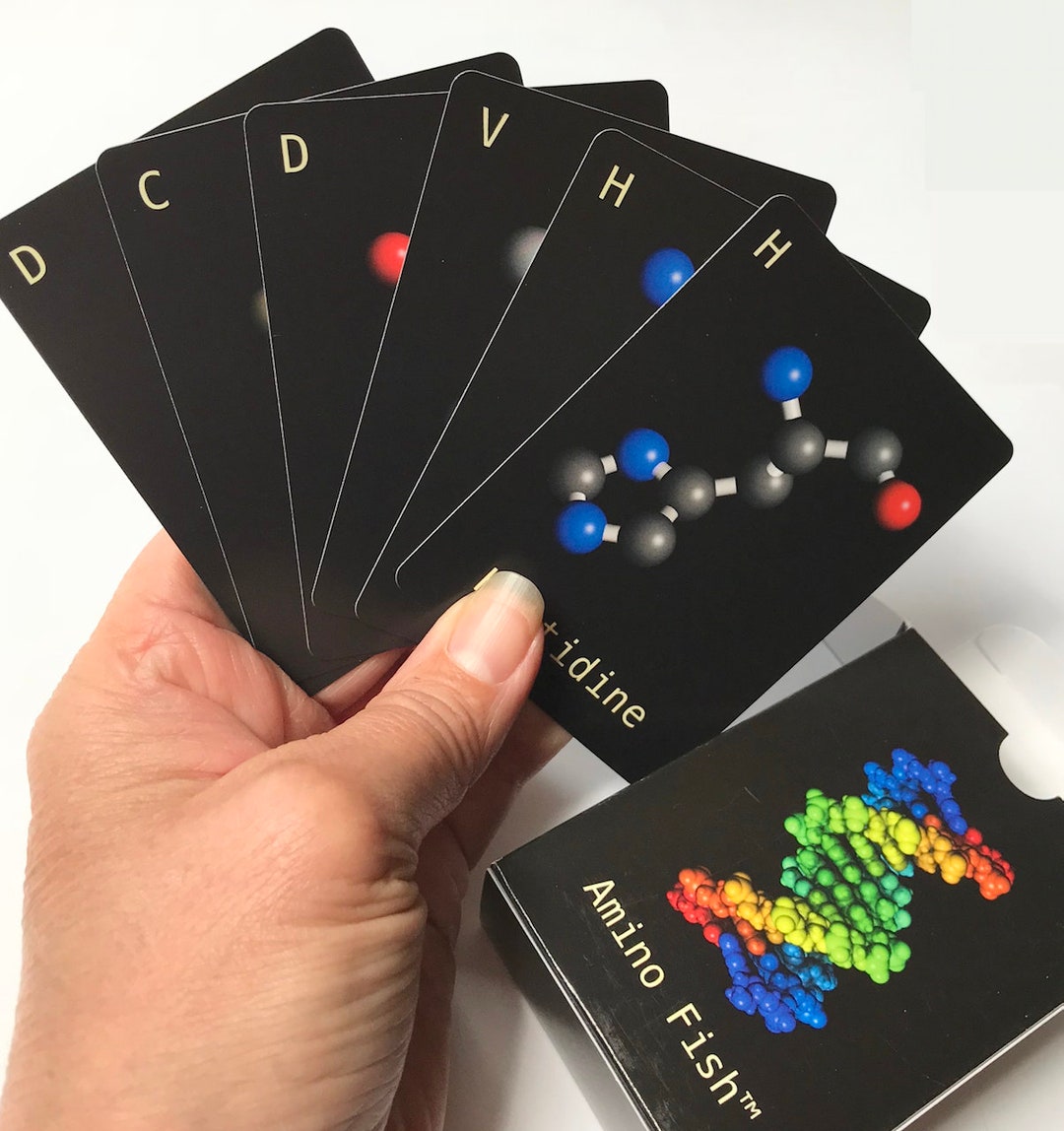 Amino Fish - Amino Acid Playing Cards for Biology Education and Biology ...