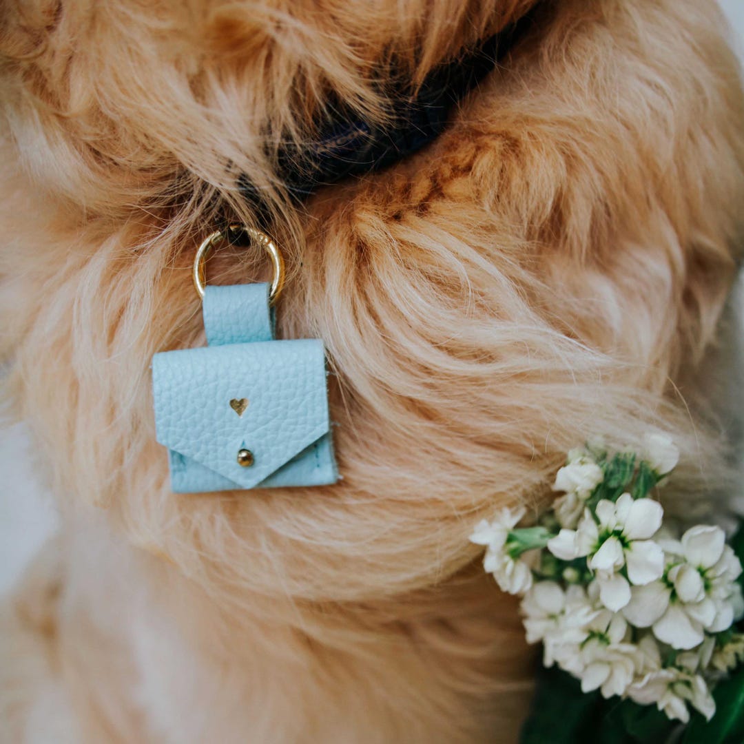Dog Ring Bearer. Personalised Wedding Ring Pouch for Dogs. Proposal ...