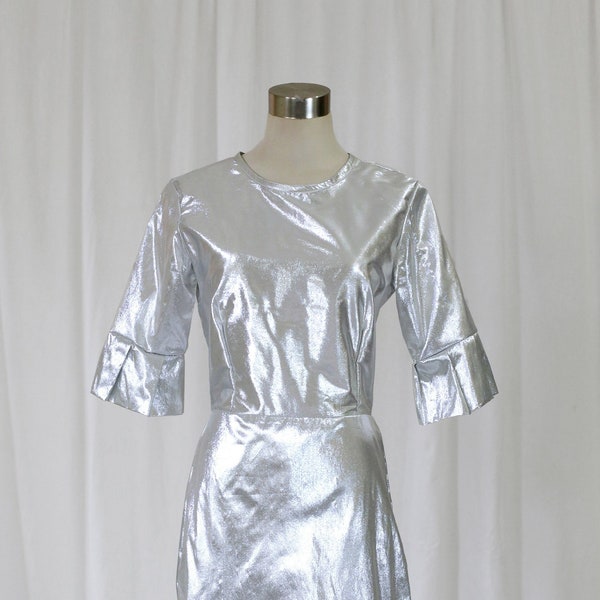 Silver Party Dress - Etsy