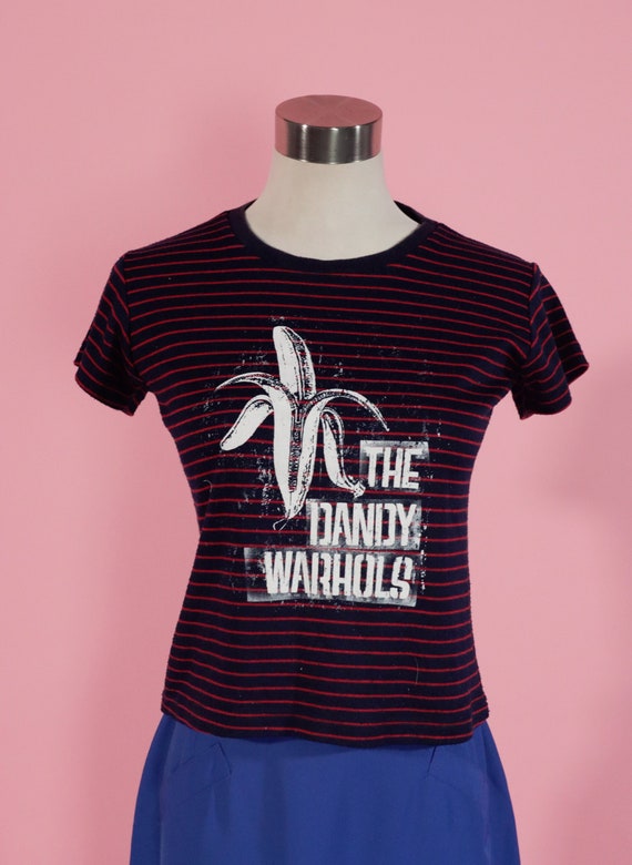 Vintage The Dandy Warhols Band T Shirt Indie 90s Size… - Gem