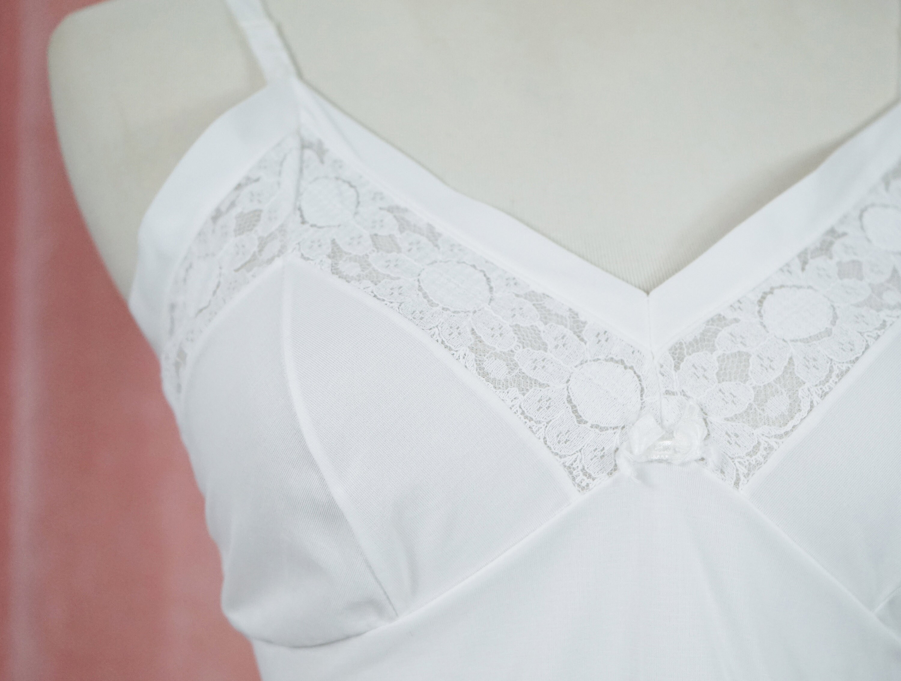 White 90s Semi Sheer Slip With Adjustable Straps - Etsy Australia