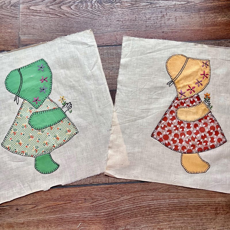 Sunbonnet Sue Pattern - Etsy