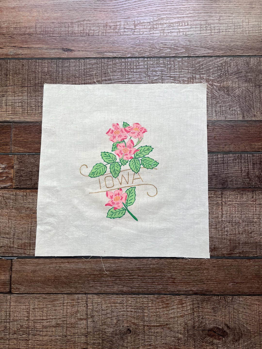 Vintage Iowa State Quilt Blocks for Quilting, Sewing, Embroidery, and ...