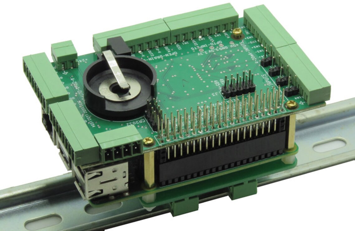 Raspberry Pi DIN-RAIL Kit Type 1 Parallel Mount for all | Etsy