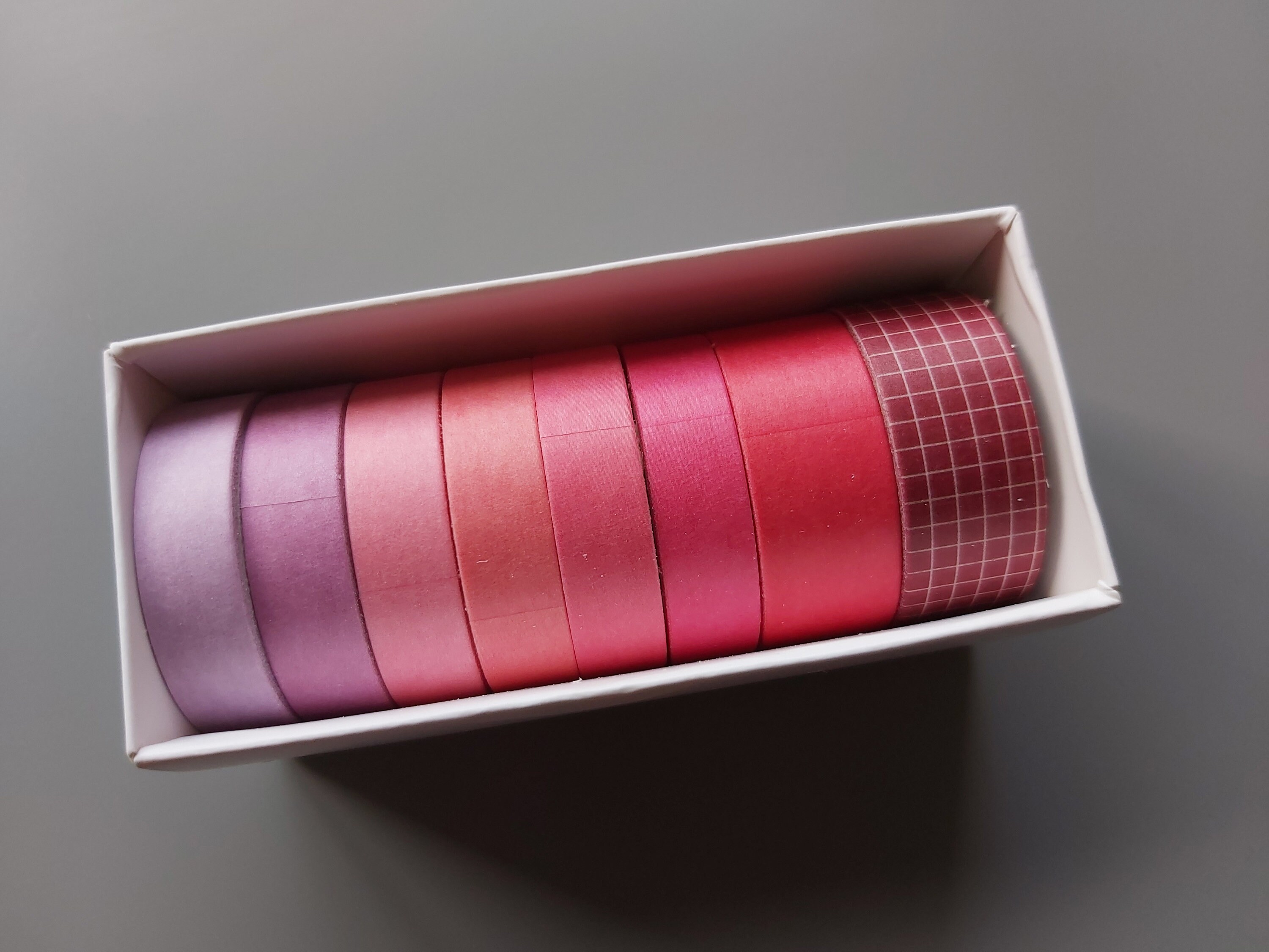 Rose Red Washi Tape Set - Etsy