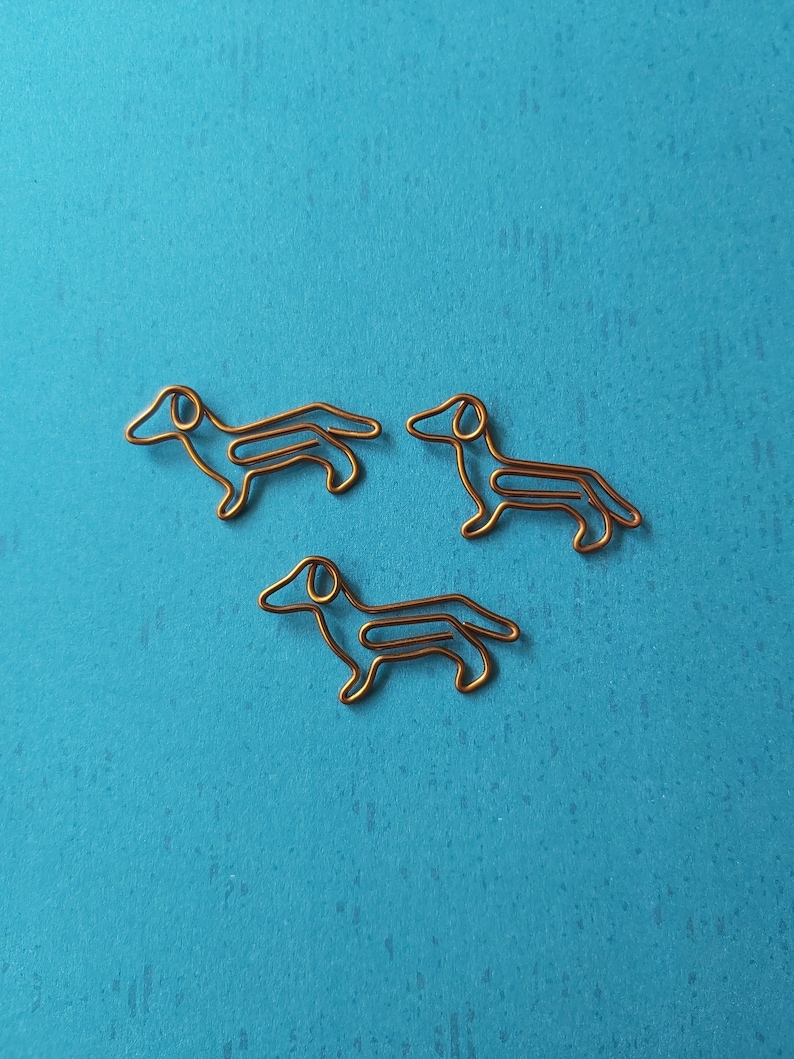 Sausage Dog Paper Clips - Etsy