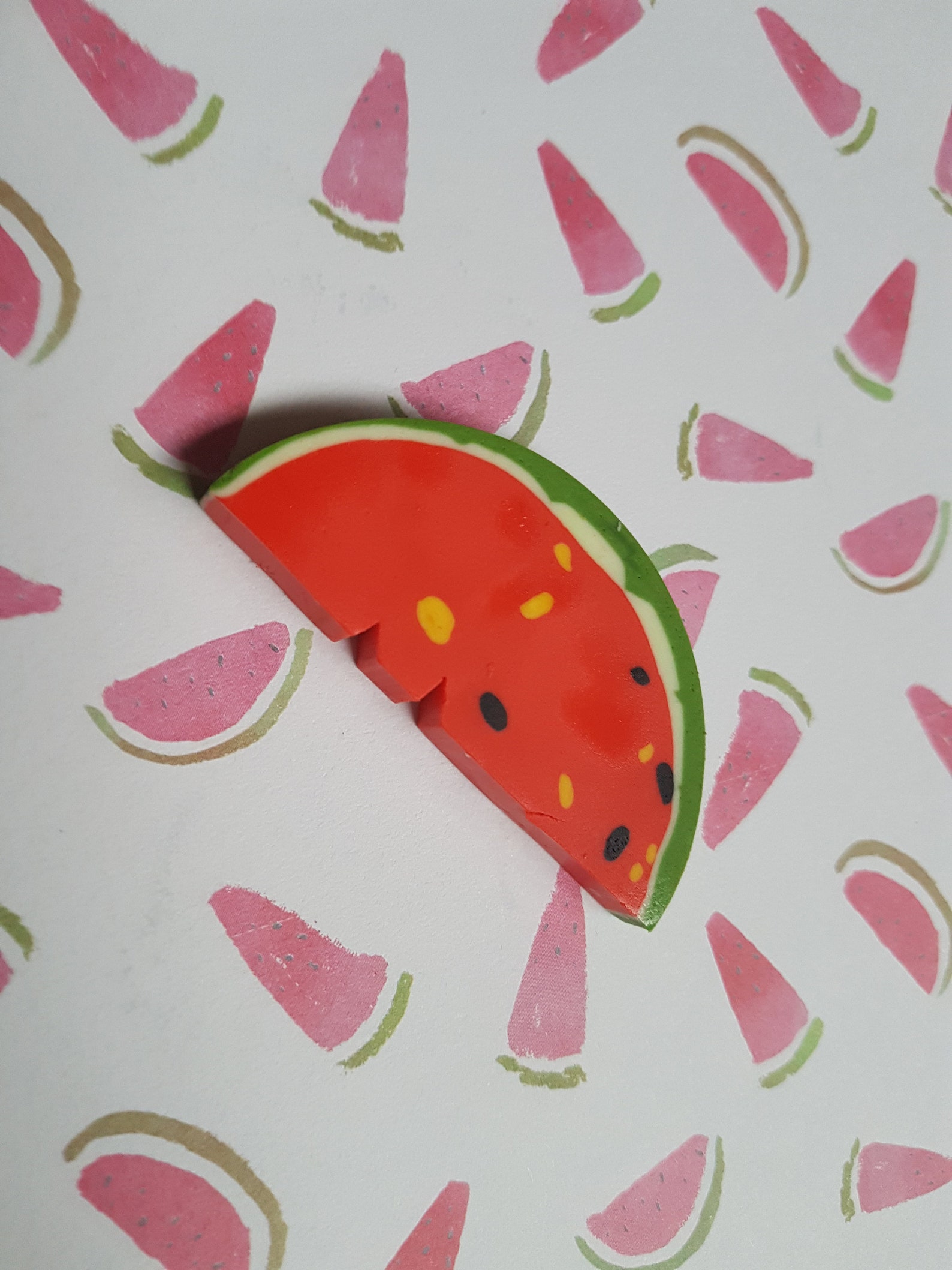 Watermelon Rubber/eraser - Etsy