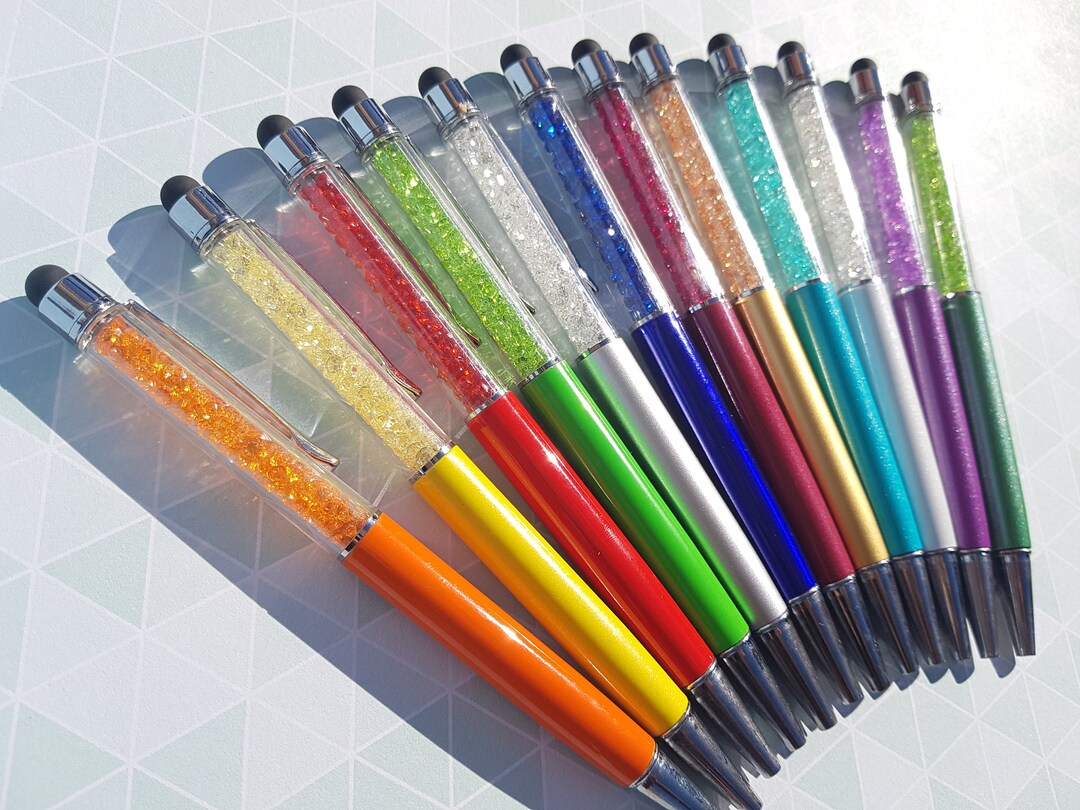 Crystal Filled Pen - Etsy