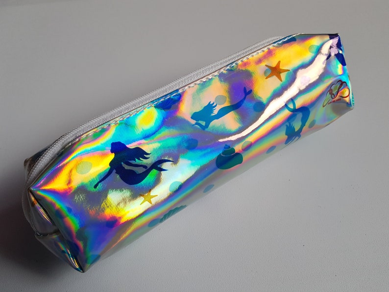 Holographic Mermaid Pencil Case - Etsy