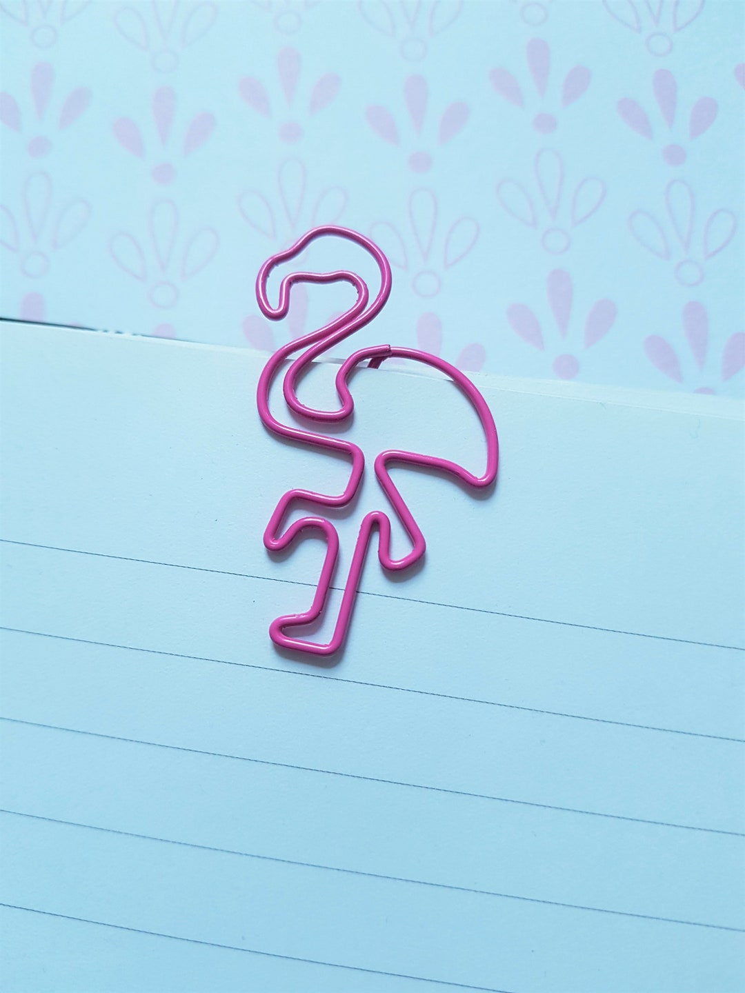Flamingo Paper Clips - Etsy