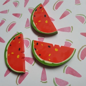 Watermelon Rubber/eraser - Etsy