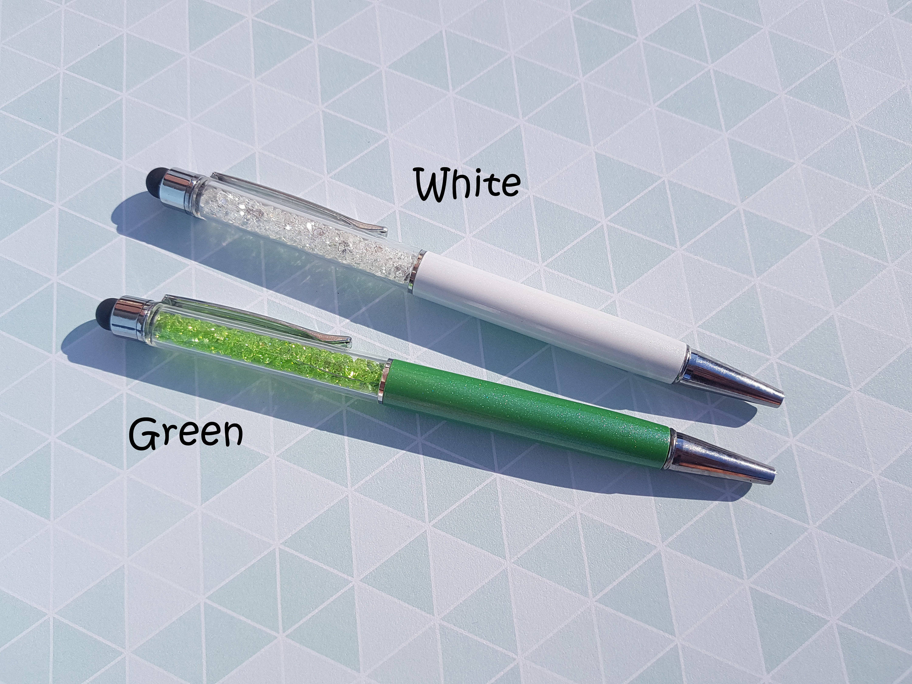 Crystal Filled Pen - Etsy