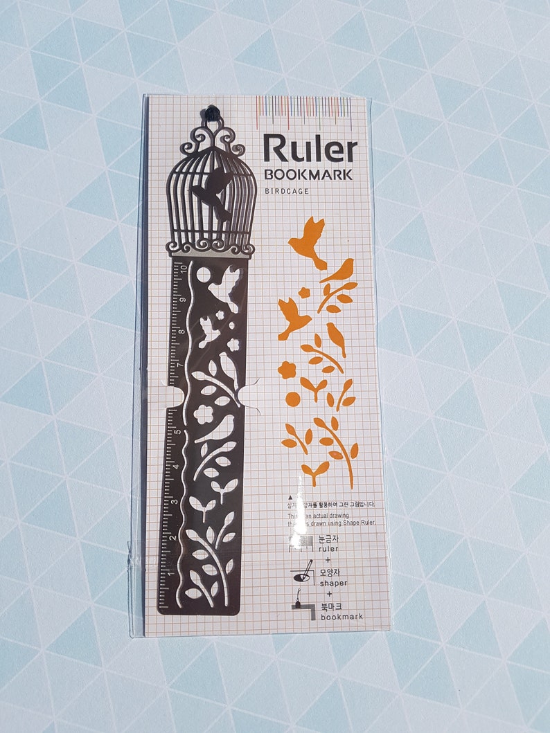 Planner Ruler/stencil/bookmark - Etsy