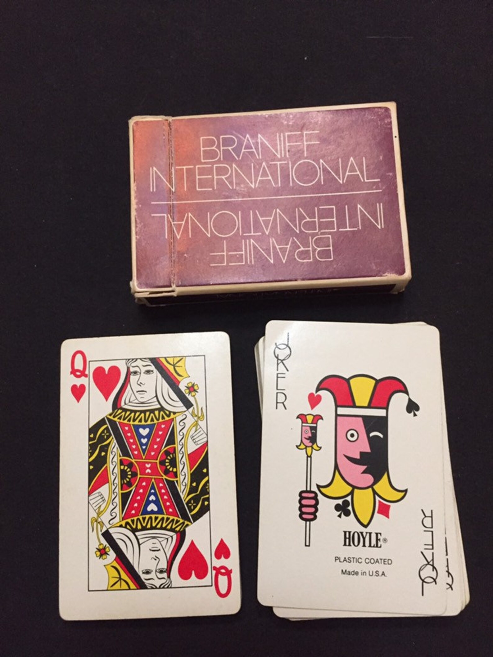 Vintage Braniff International Playing Card Deck - Etsy