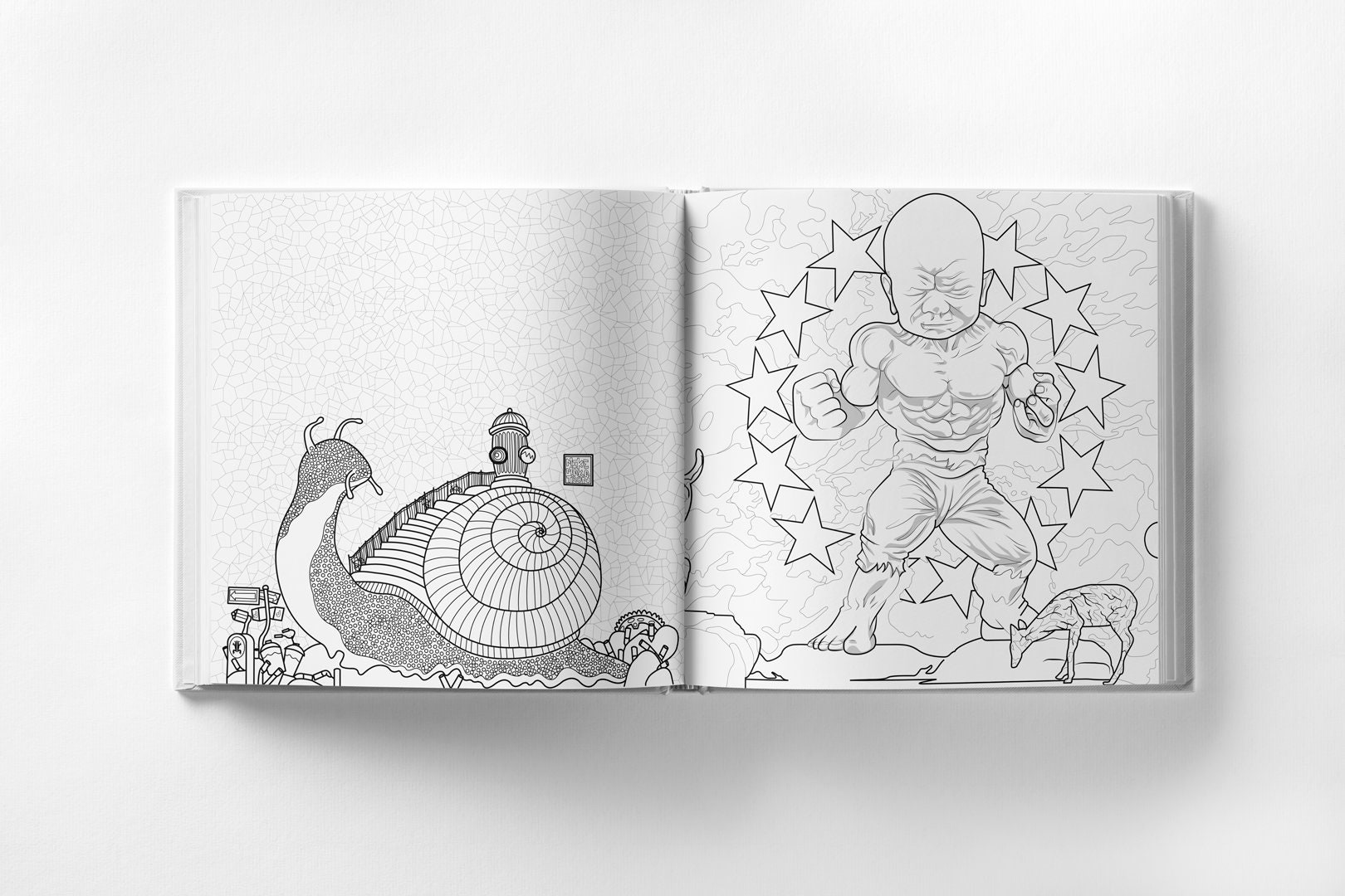 The Ultimate Street Art Coloring Book (softcover) - Etsy