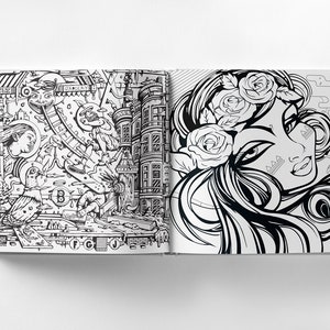 The Ultimate Street Art Coloring Book (softcover) - Etsy