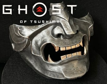 Ghost of Tsushima Mask. Demon Menpo Mask - Etsy
