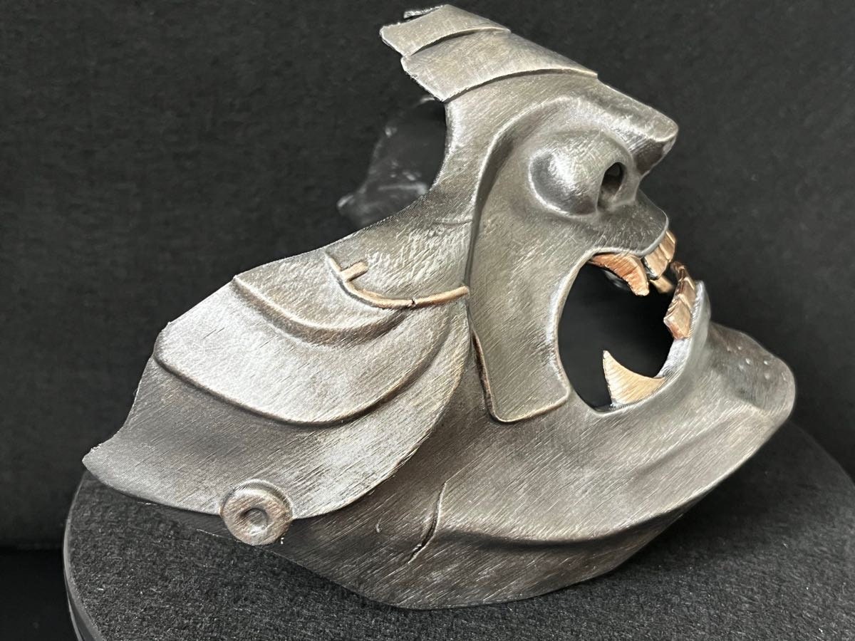 Ghost of Tsushima - Jin Sakai Samurai Shogun Menpu Demon Mask ...