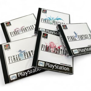 Final Fantasy Classic Collection PS1 Playstation Inspired Display Cases ...