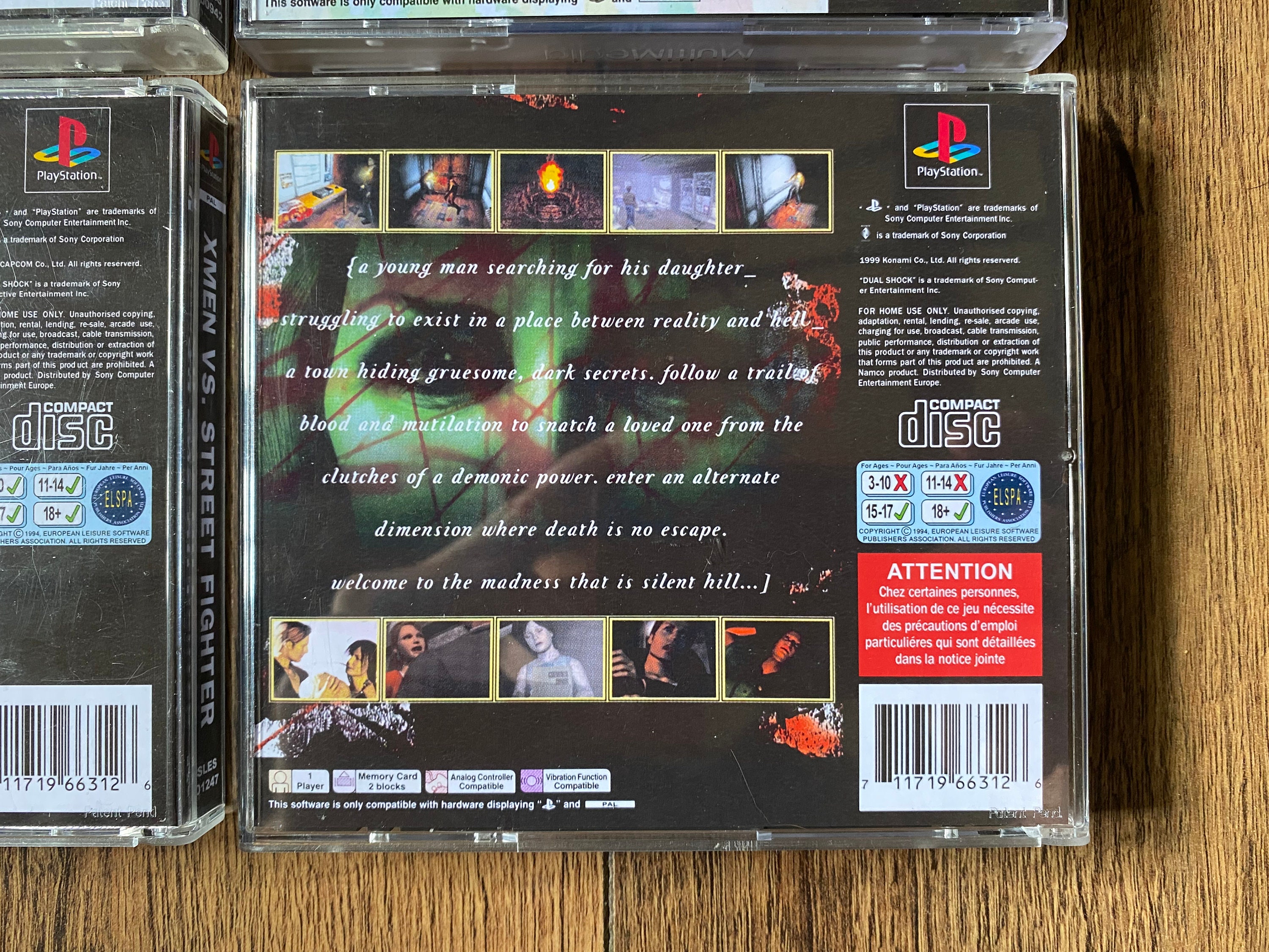 Playstation PS1 Replacement Inlay Covers Retro Silent Hill - Etsy Australia