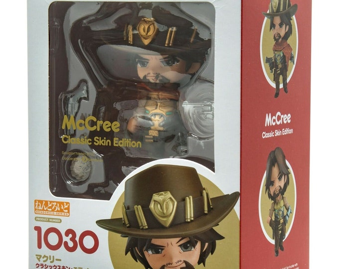Official Overwatch Mccree Cole Nendoroid Figure NEW Boxed - Etsy