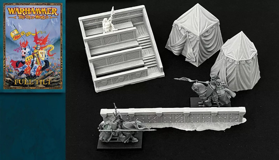 Warhammer Fantasy - Full Tilt Jousting Joust Game Terrain & Bretonnia ...