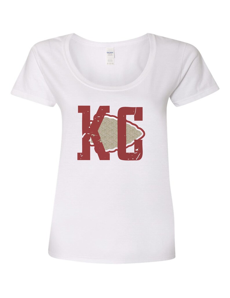 Womens Kansas City Hometown Proud - "kc Arrow Gold" - Football and ...