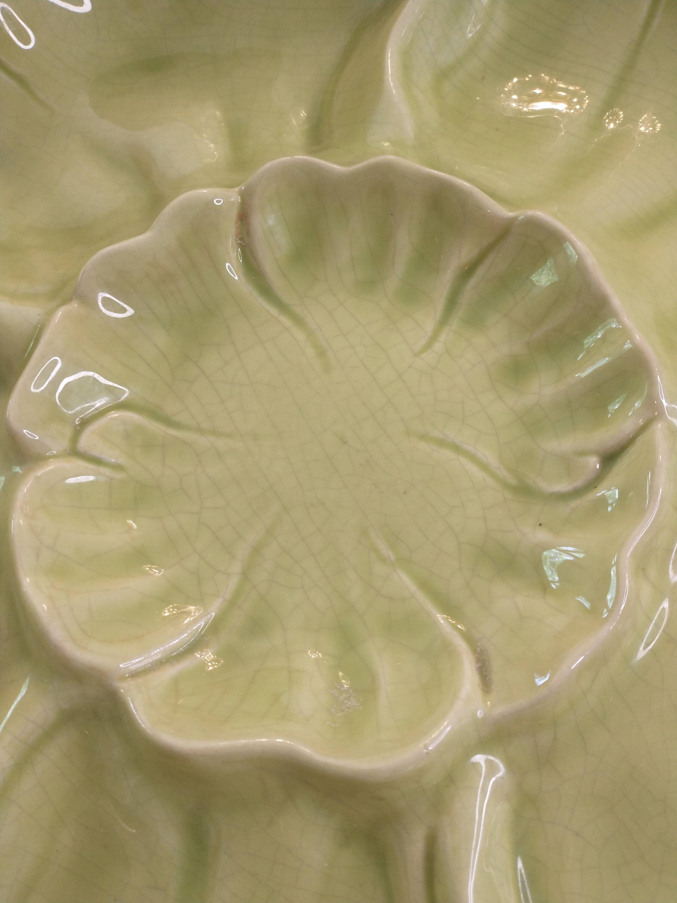 Vintage Two Piece Mid Century Cemar Pottery, Vegetable Tray, and ...