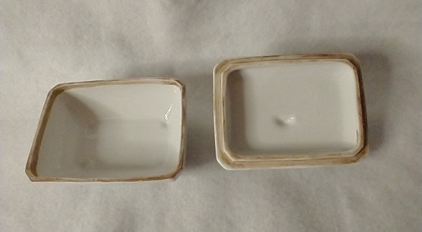 German Victorian Fairing Porcelain Box - Etsy