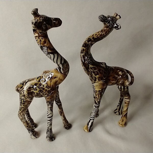 Patchwork Figurines - Etsy