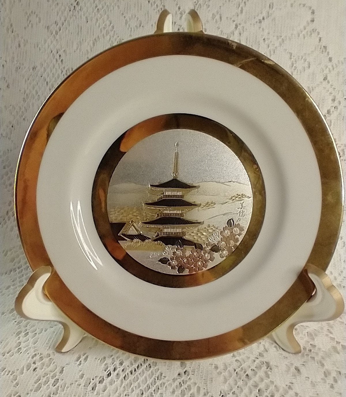 Two Japenese Chokin Decorative Plates - Etsy