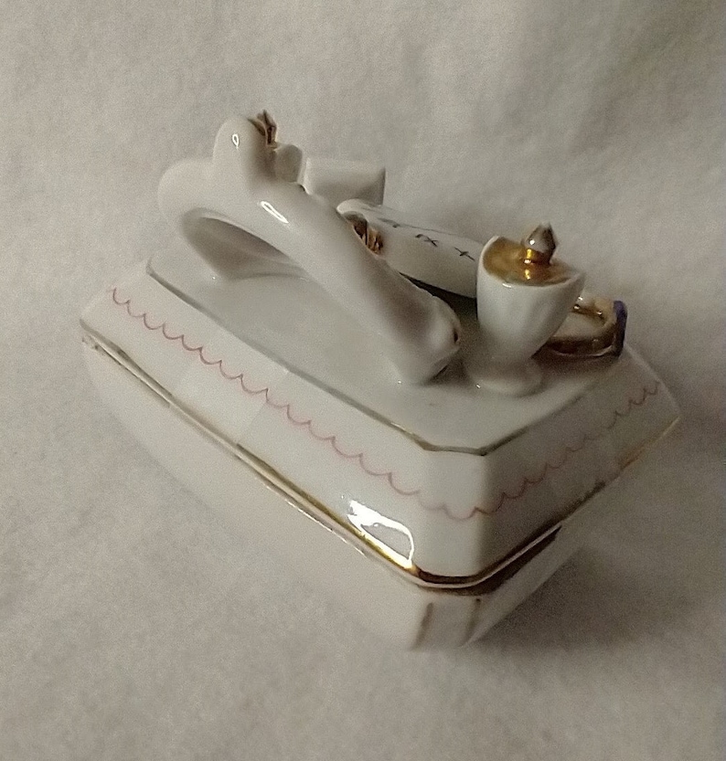 German Victorian Fairing Porcelain Box - Etsy