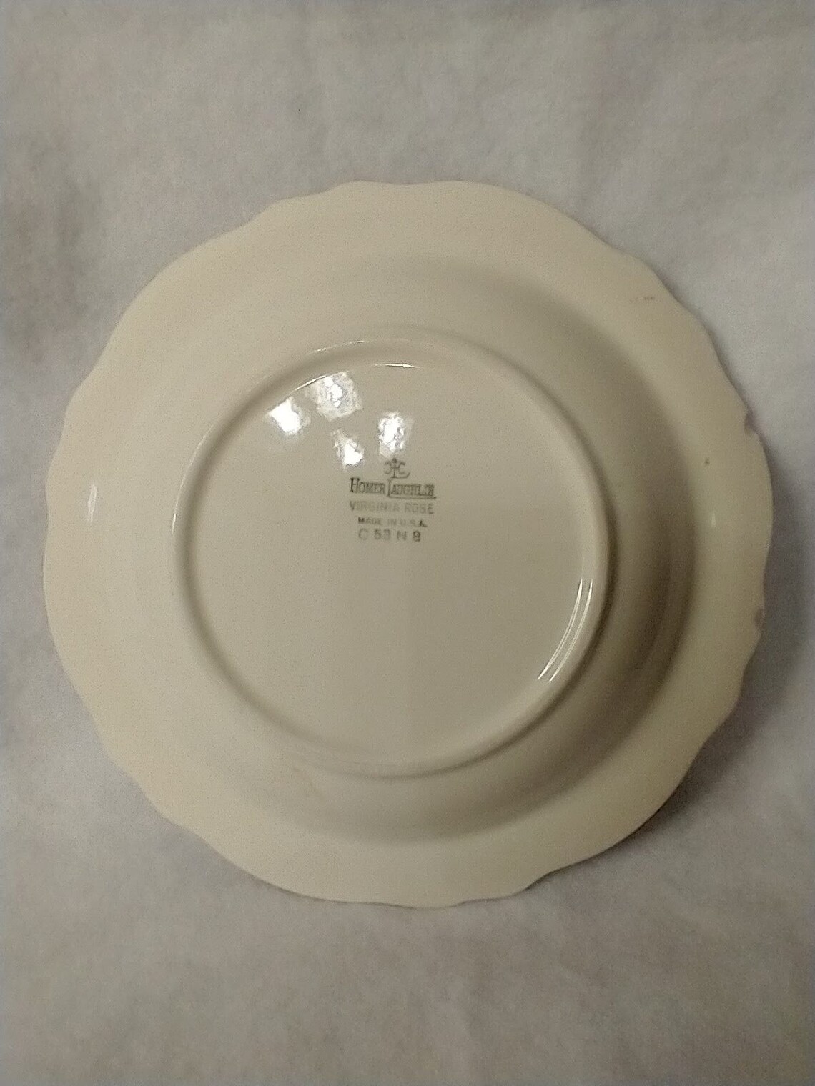 Homer Laughlin Virginia Rose Bowl - Etsy