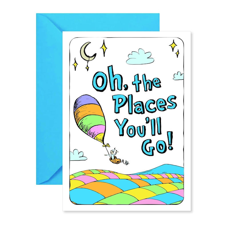 Oh, the Places You'll Go SVG + PNG Bundle, DIY Dr. Suess Birthday Party ...