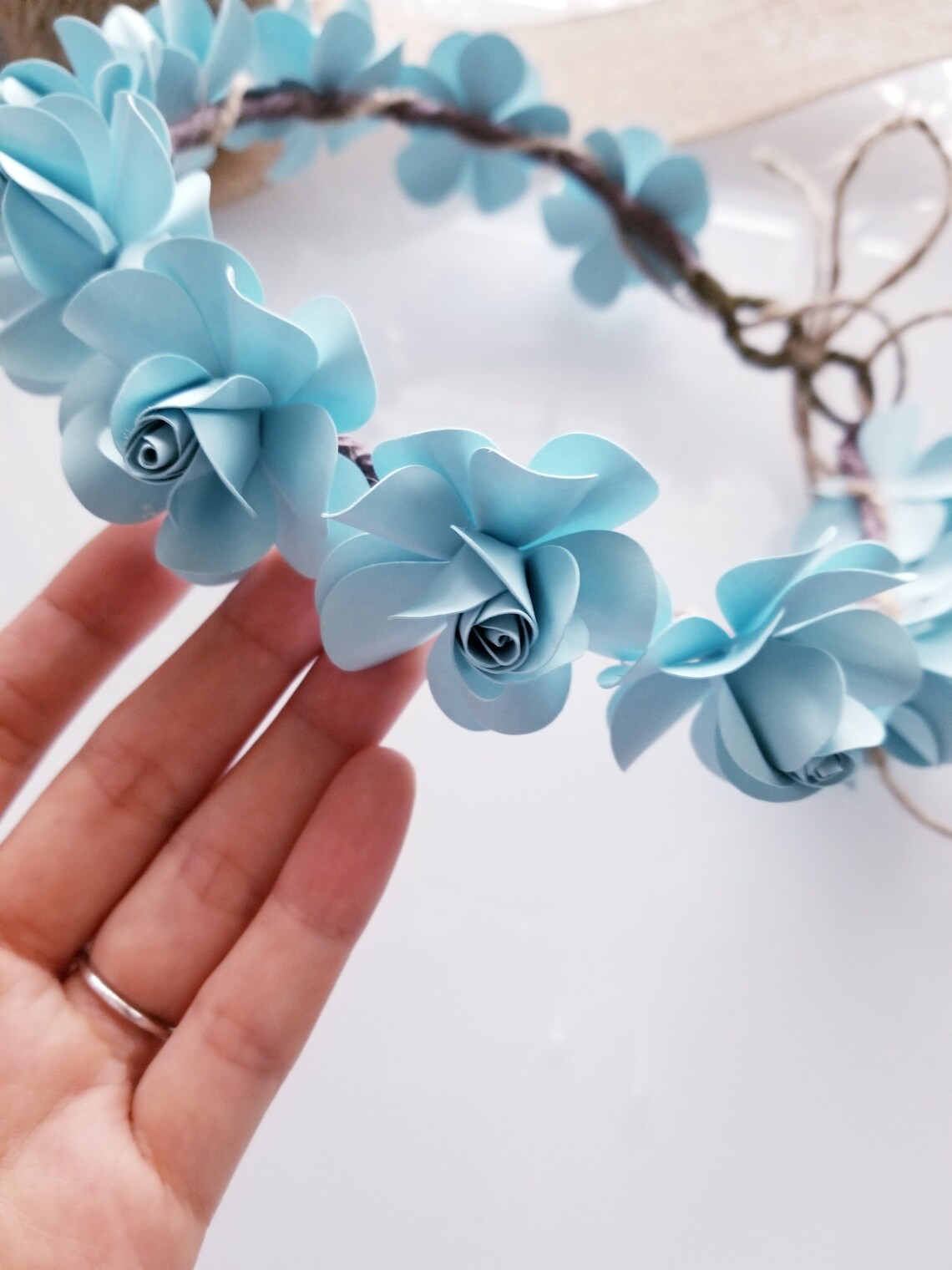 Mini Rose on a Stem SVG and PDF File With Picture Tutorial | Etsy